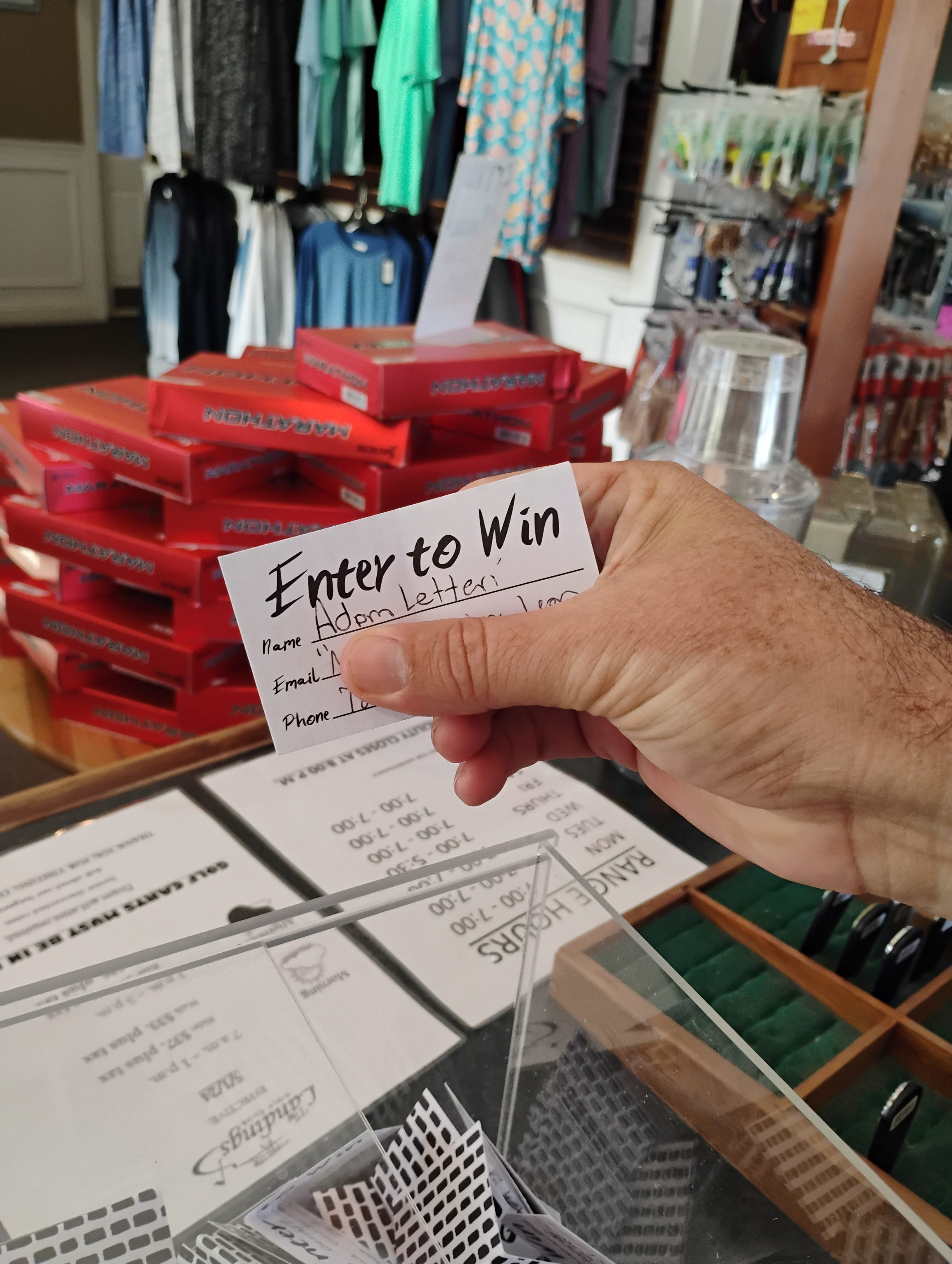 Raffle - The Landings Golf Club